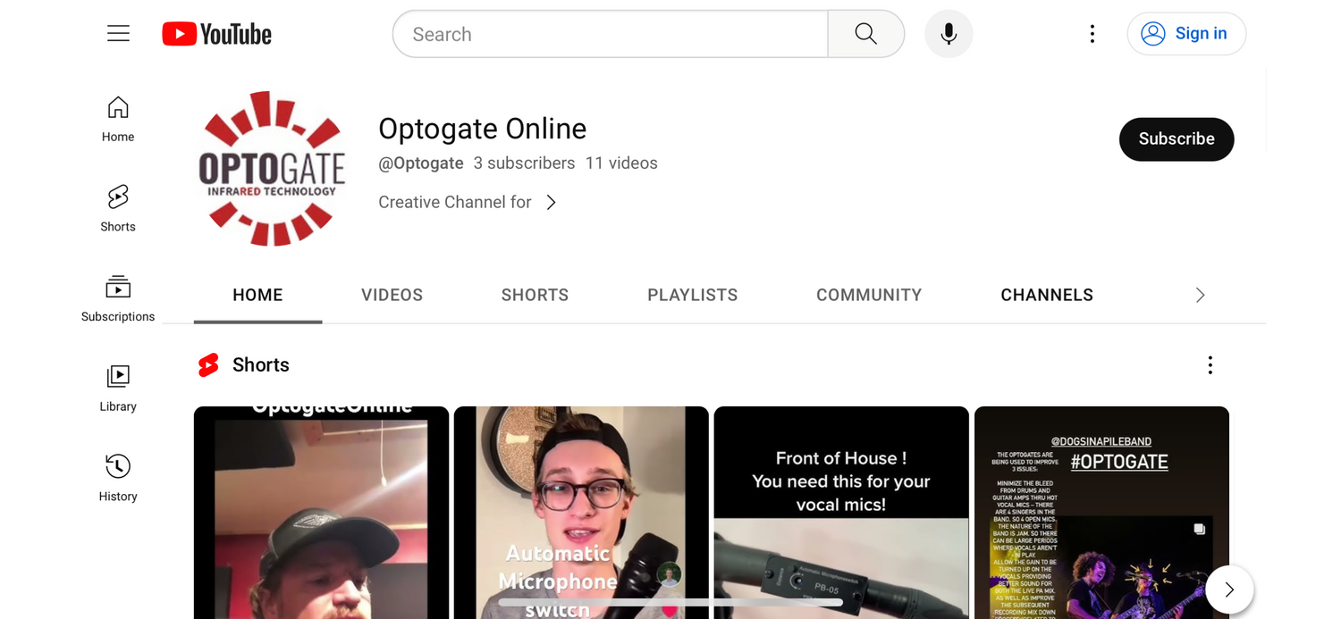 Optogate Online Automatic Noise Gate for Vocals